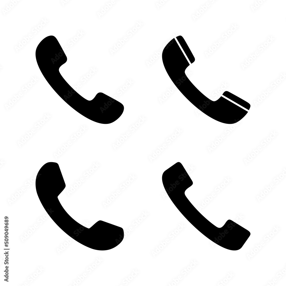 Call icon vector. telephone sign and symbol. phone icon. contact us ...