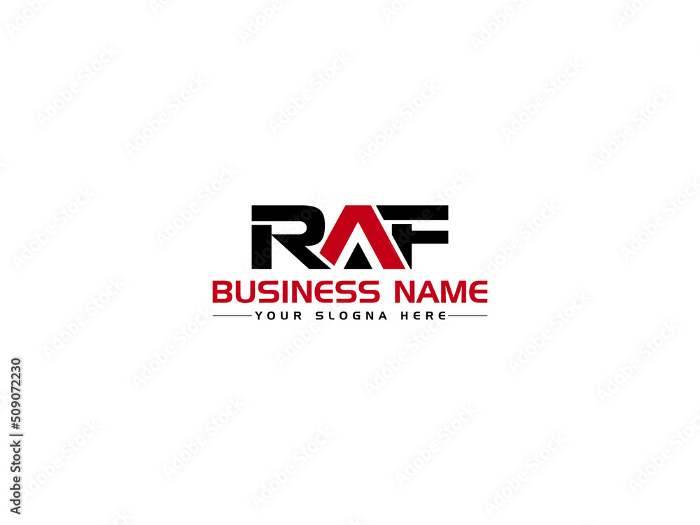 Letter RAF Logo Icon Design, Creative ra Logo Letter Vector Art For All ...