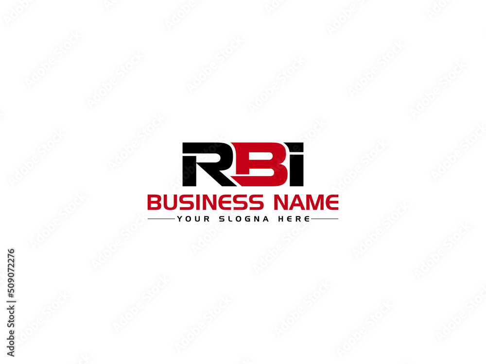 Colorful RBI Logo Icon Design, Letter RB Logo Image Vector Stock For ...