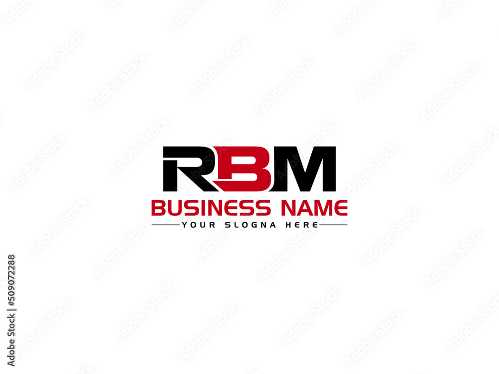 Colorful RBM Logo Icon Design, Letter RB Logo Image Vector Stock For ...