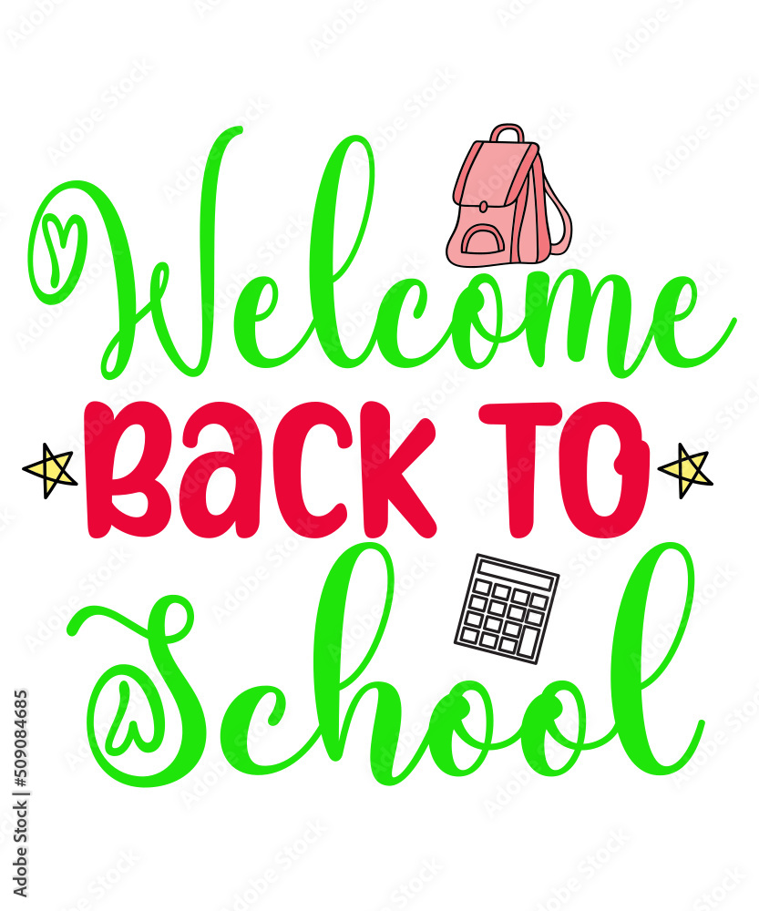 Back To School Svg Back To School Svg Bundle School SVG Back To 