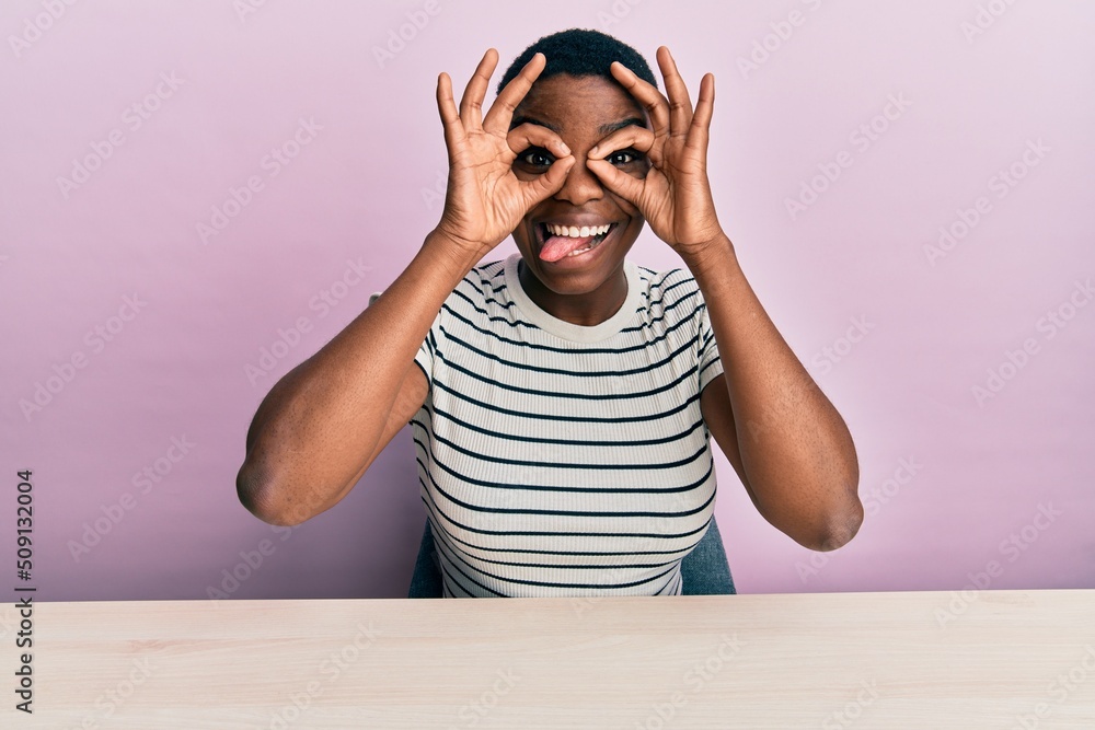 Eyes Looking Over Table