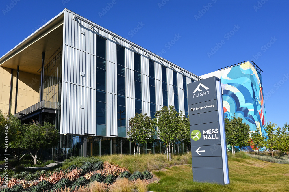 TUSTIN, CALIF - 5 JUN 2022: Building A at The Flight at Tustin Legacy ...