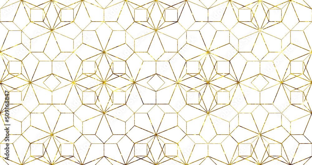 Seamless abstract geometric pattern background blends old and modern ...