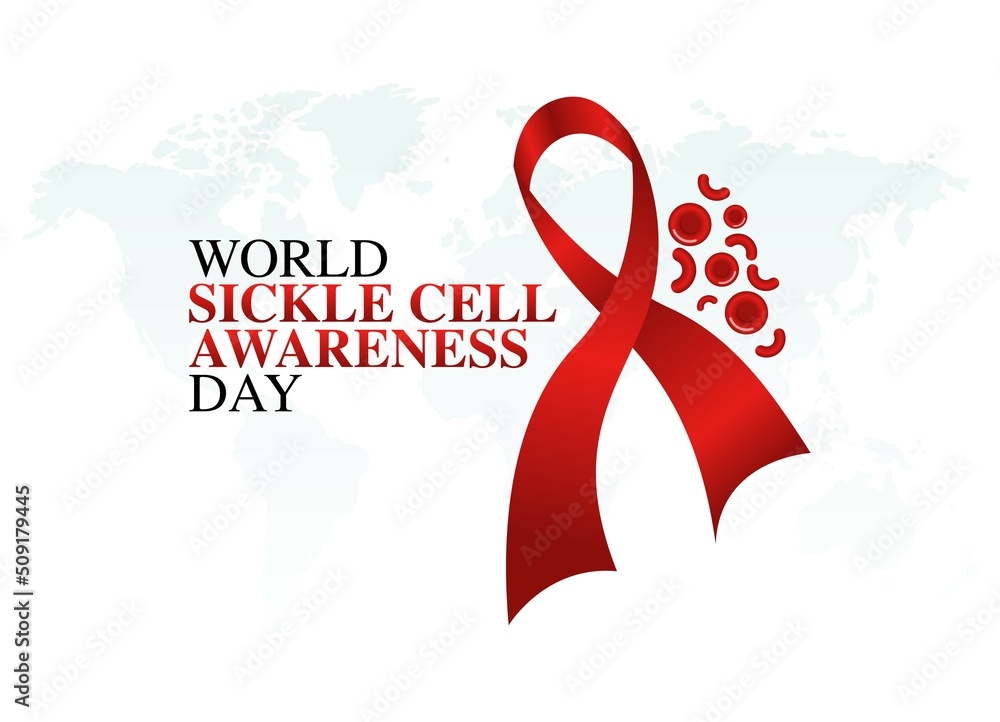 vector graphic of world sickle cell awareness day good for world sickle ...