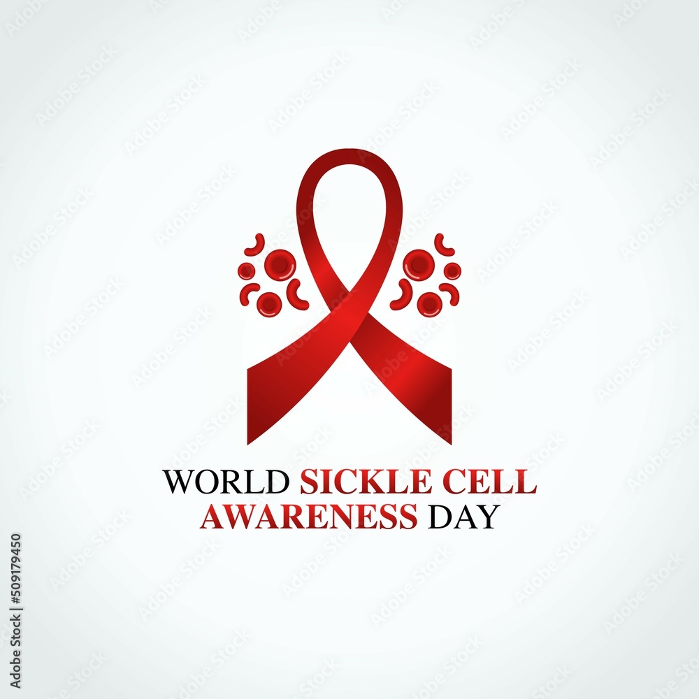 vector graphic of world sickle cell awareness day good for world sickle ...