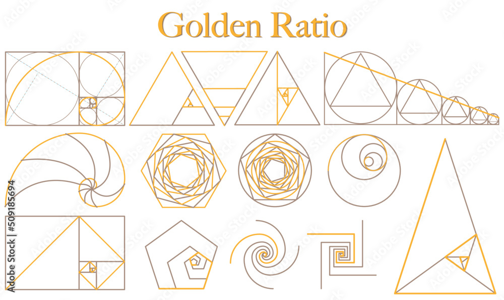Poster Golden Ratio designed by GraphicDealer – Wall Art | UkPosters
