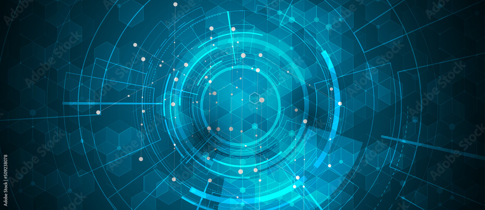 Technology data background, idea of global business solution Stock ...