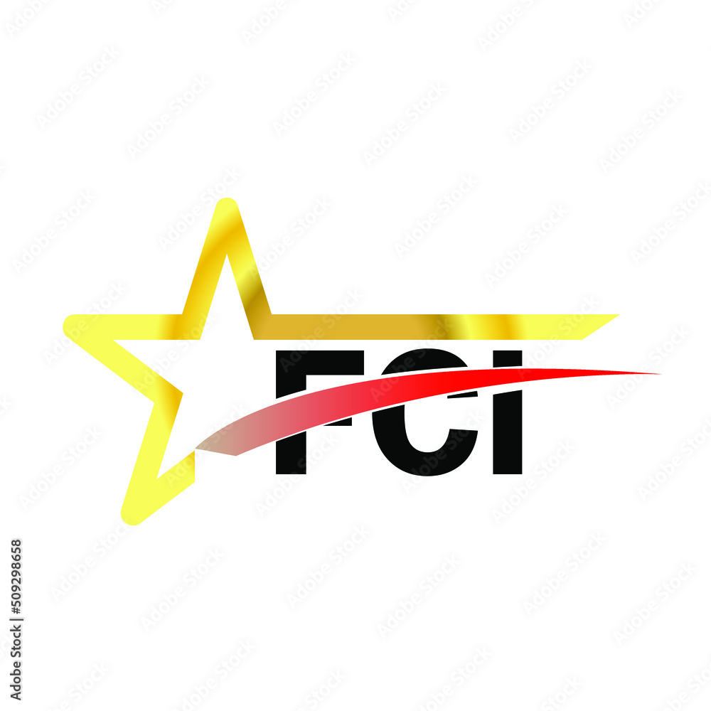 FCI letter logo design. FCI creative letter logo. simple and modern ...