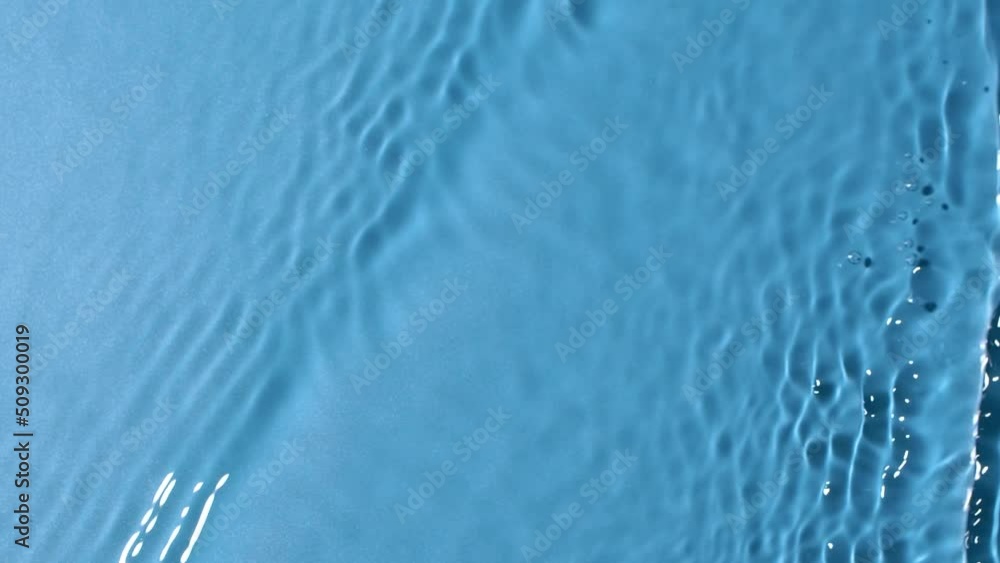 Water surface splash, ripple wave texture. Light reflection top view ...