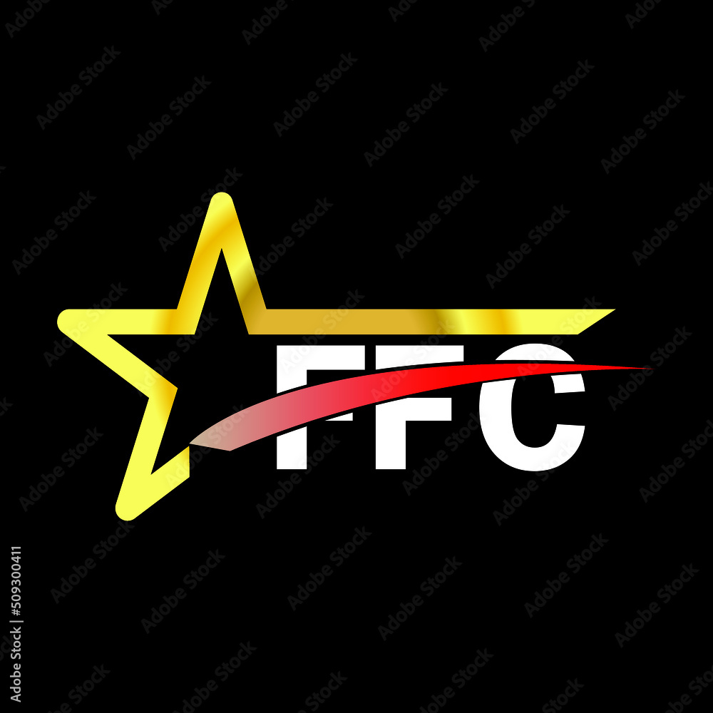 FFC letter logo design. FFC creative letter logo. simple and modern letter logo. FFC alphabet ...