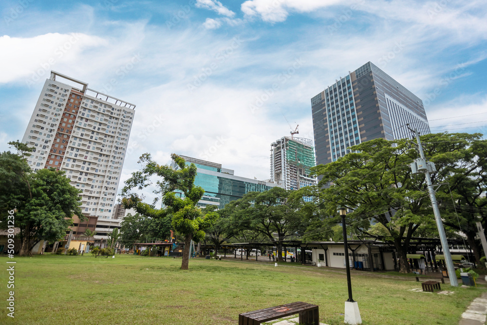 Apas, Cebu City, Philippines - Condominiums and office towers as seen ...