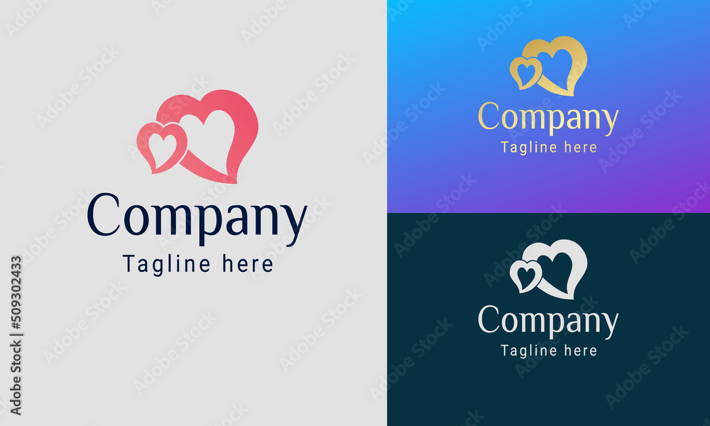 Dating Logo Icon. Design for web and mobile app Stock Vector | Adobe Stock