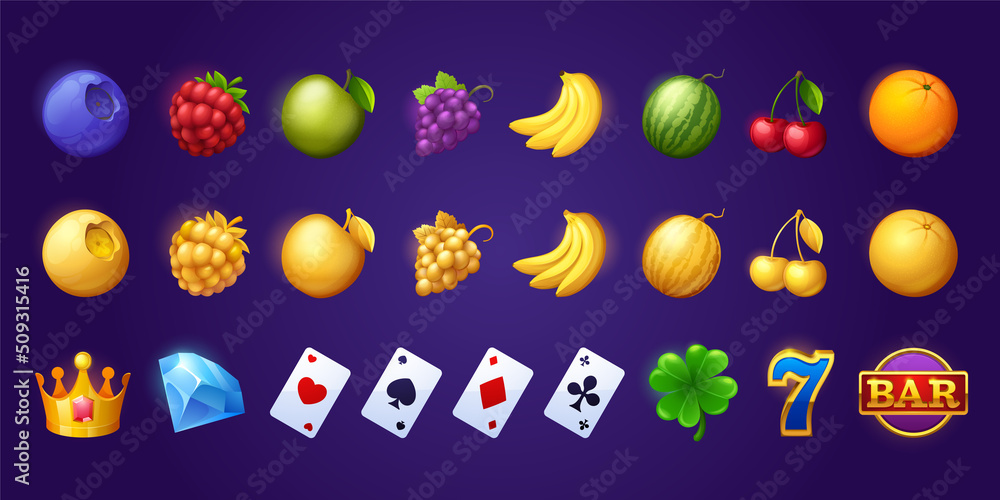 Slot Machine Symbols 7