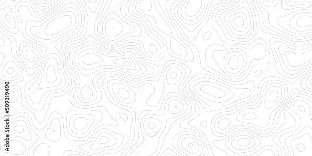 Topographic map patterns, topography line map. Cartography Background ...