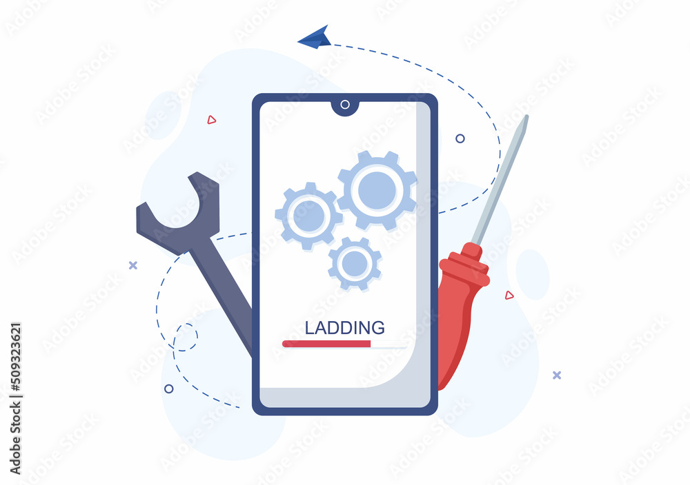 Mobile Repair of a Telephone or Smartphone Electronics Service with ...