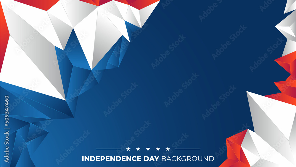 usa independence day background design template Stock Vector | Adobe Stock