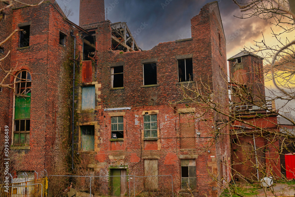 Crimble Mill Heywood Stock Photo | Adobe Stock