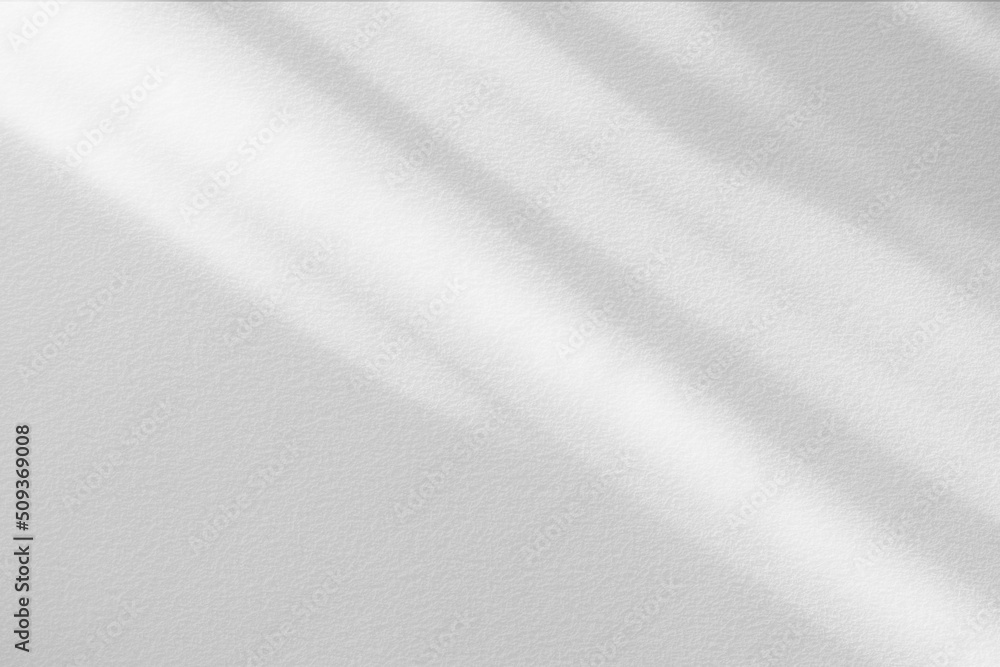 Gray window shadow and light blur abstract background on white wall ...