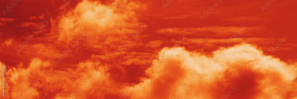 The red sky background looked like smoke and fire. bomb Violent. for ...