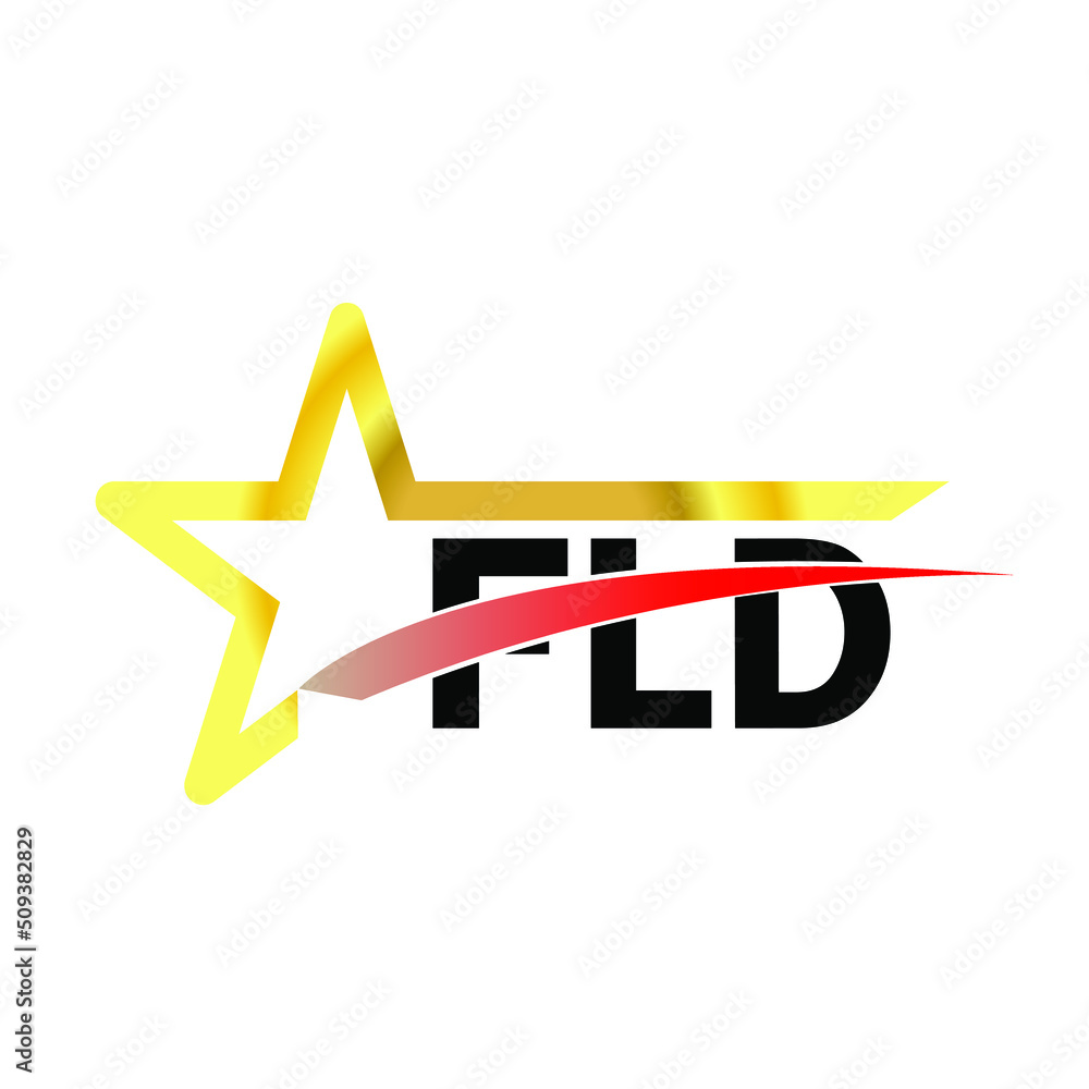 FLD letter logo design. FLD creative letter logo. simple and modern ...