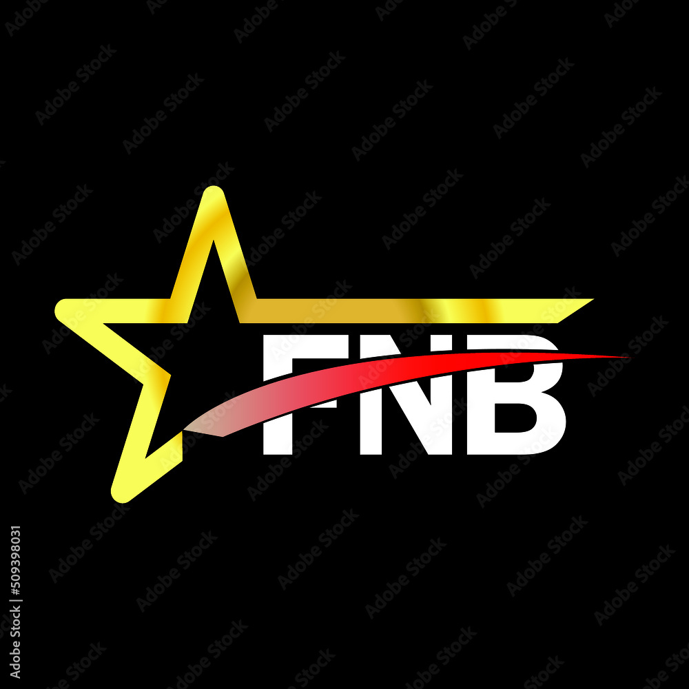 FNB letter logo design. FNB creative letter logo. simple and modern ...