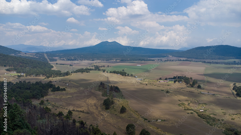 Volcan pelado, montañas en Parque Nacional Cumbres del Ajusco, Ciudad ...
