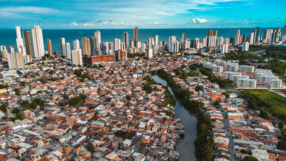 Recife Pernambuco Nordeste RioMar Prédios Casas Pina Cabanga Afogados ...