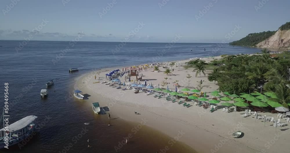 Imagem aérea da Gamboa do Morro de São Paulo em 4k, Cairu, Bahia ...