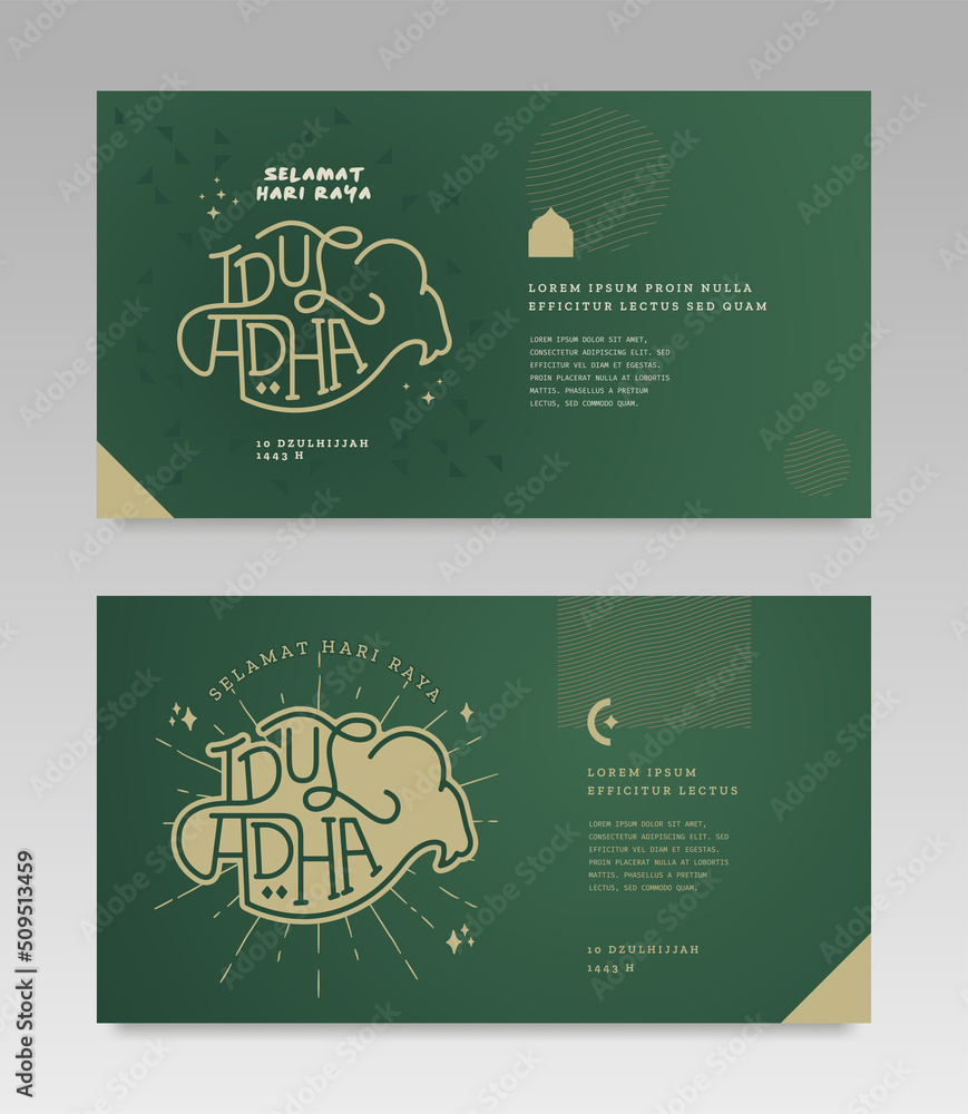 Selamat Idul Adha.Translation: Happy Eid Al Adha Mubarak. Eid al-Adha ...