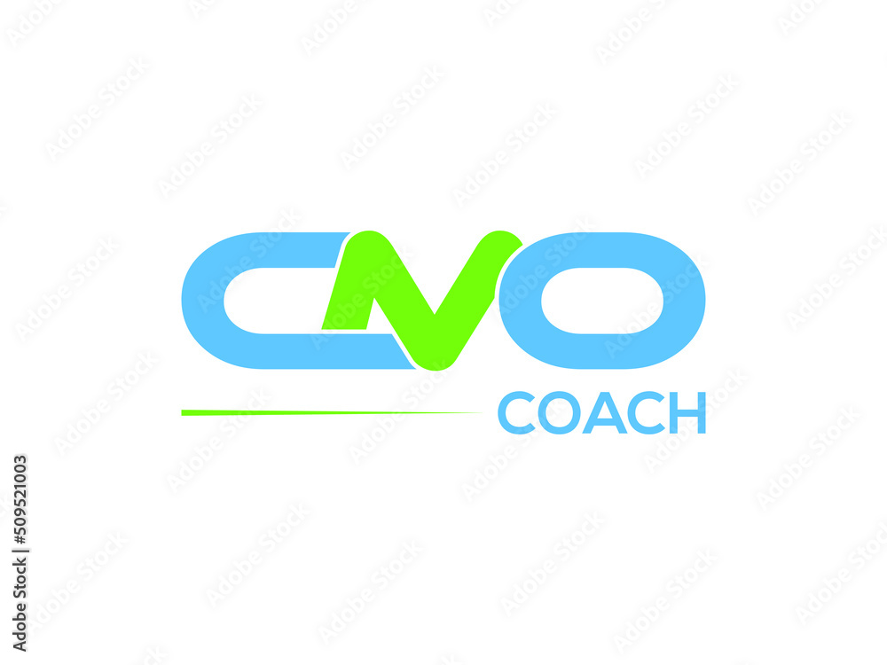 cmo letter original monogram logo design.eps Stock Vector | Adobe Stock