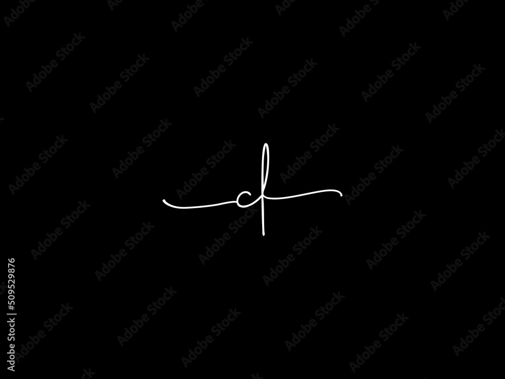 Signature CL Logo Icon, Creative Cl lc Signature Letter Slim Logo Image ...