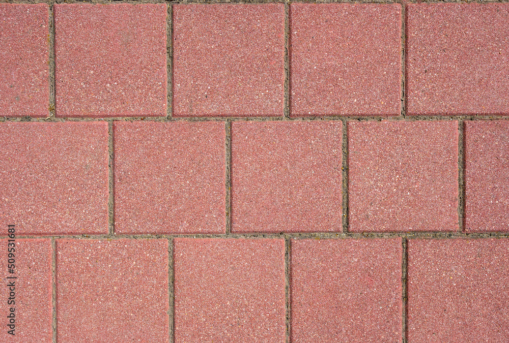 Textura y fondo de adoquines rojos para zona exterior urbana ภาพถ่าย ...