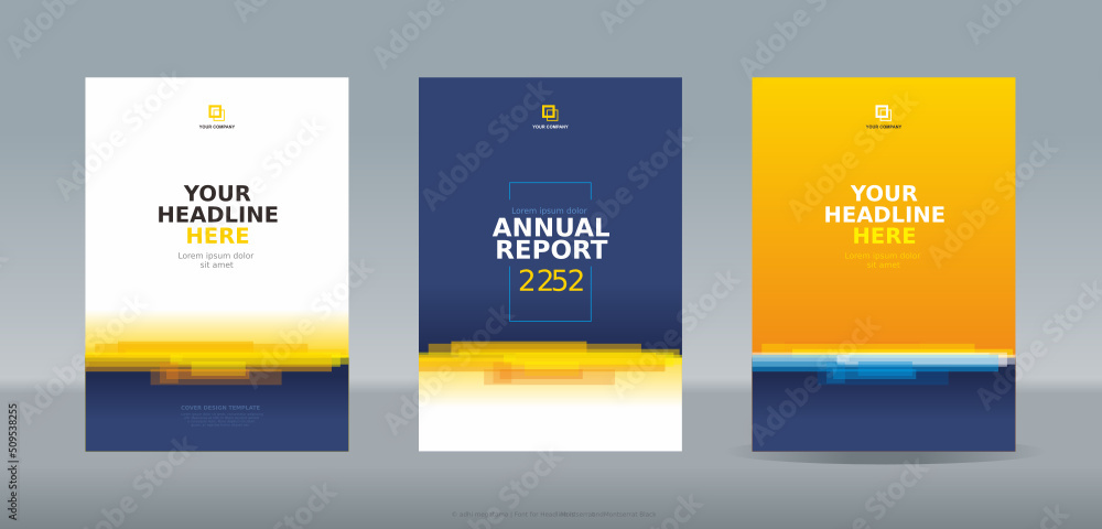 Vetor de Random horizontal stacked transparent yellow bars on white ...