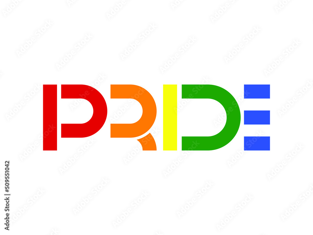 LGBT pride pixel art on white background. template for poster, social ...