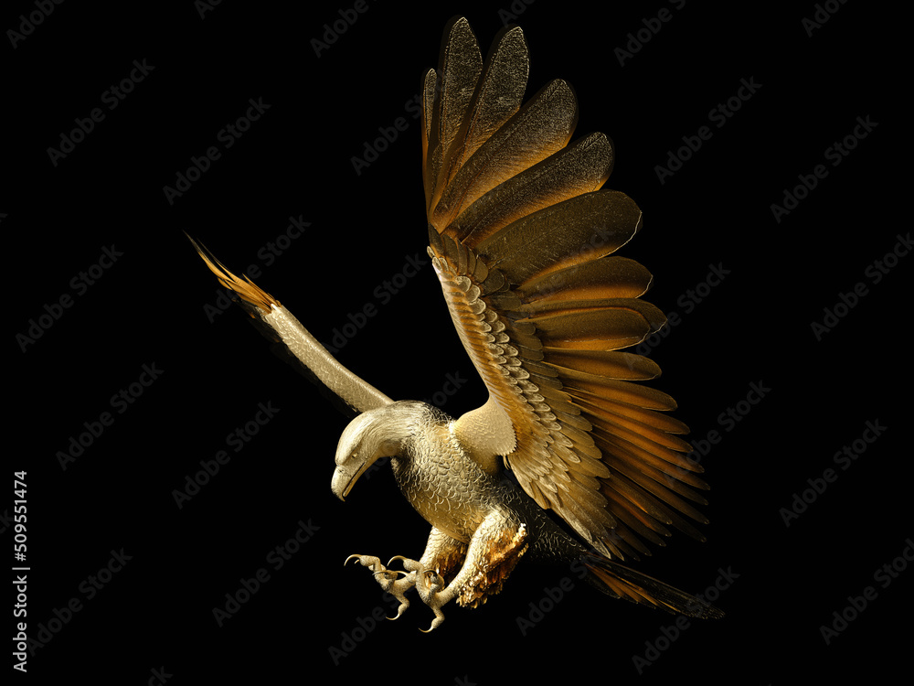 Eagle Wings Side View