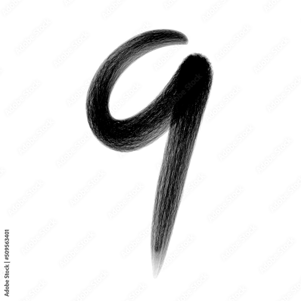 Nine, Number Nine design vector,9th birthday logo icon design, 9 Number ...
