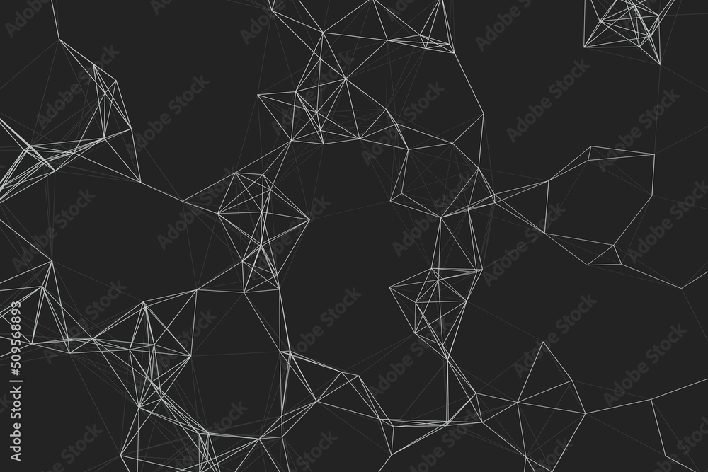 Geometric linear connection composition background design pattern ...