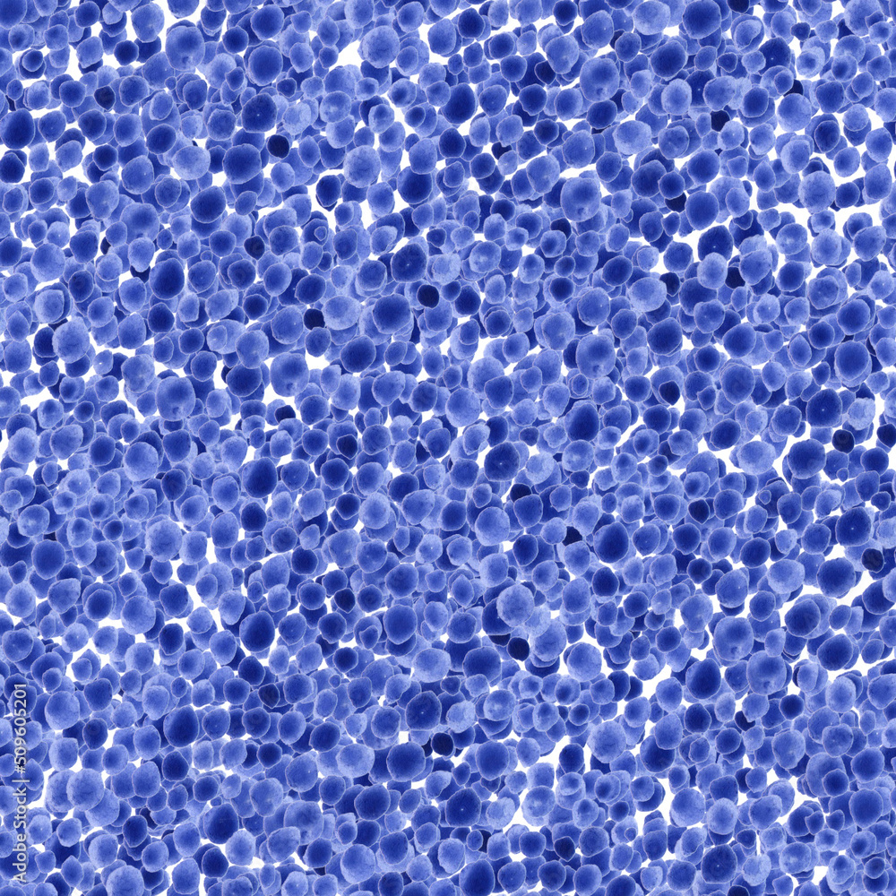 Seamless blue watercolor polka dot pattern Stock Illustration | Adobe Stock