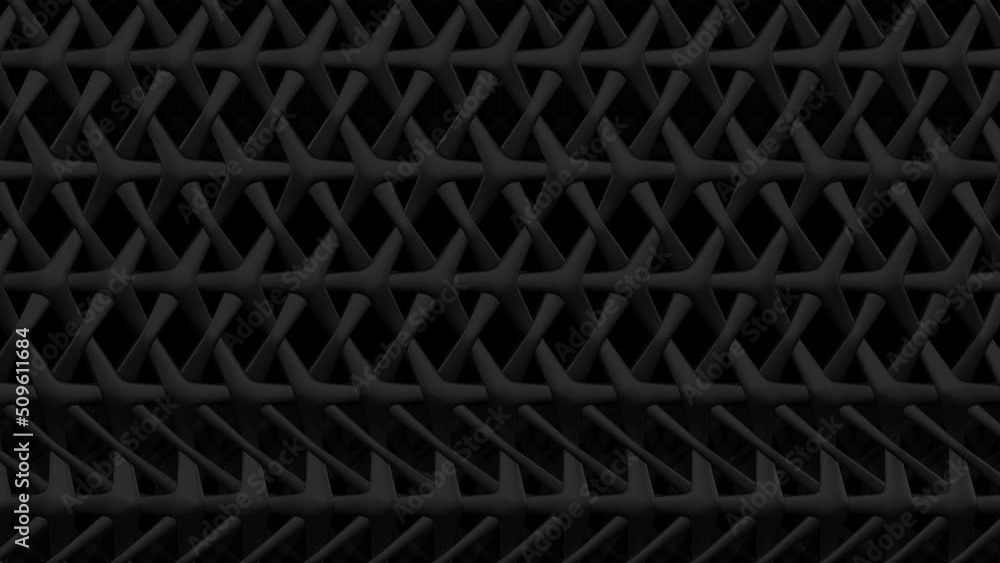 Concept: The darknet. Interweaving of triangular nets on the black ...