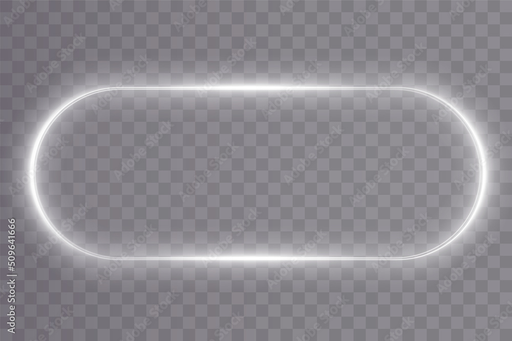 Collection of futuristic hud light white frame. HUD PNG. Technological ...