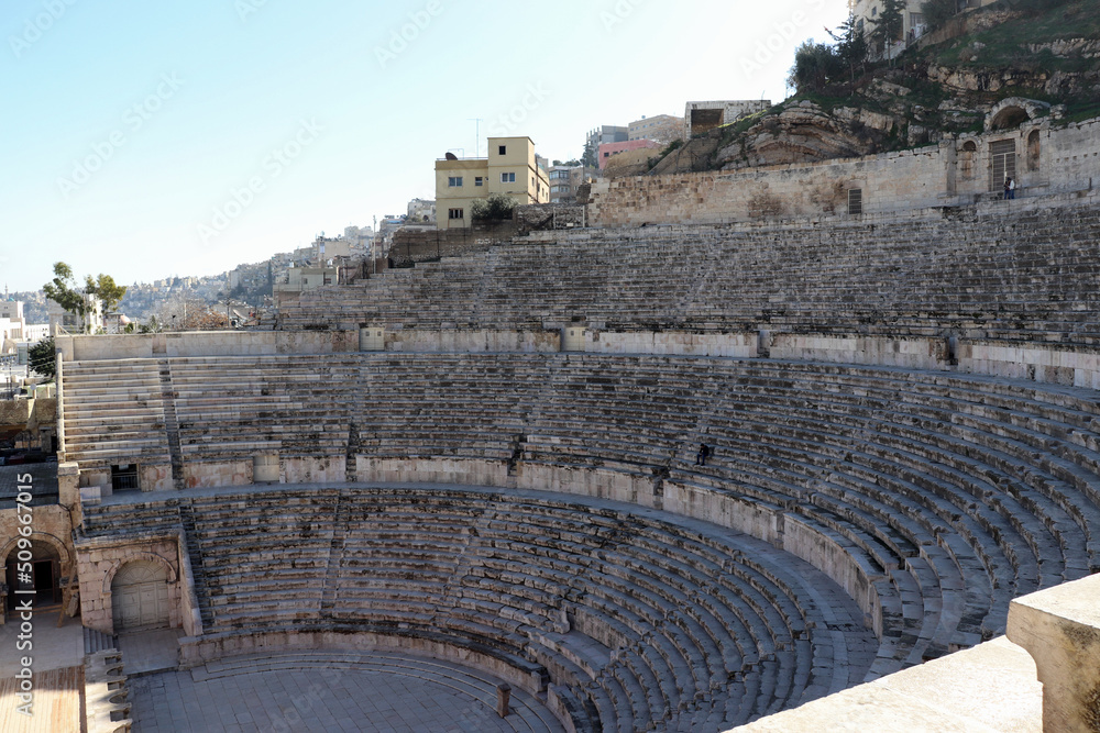 Roman amphitheatre - Amman, Jordan (downtown) roman and greek history ...