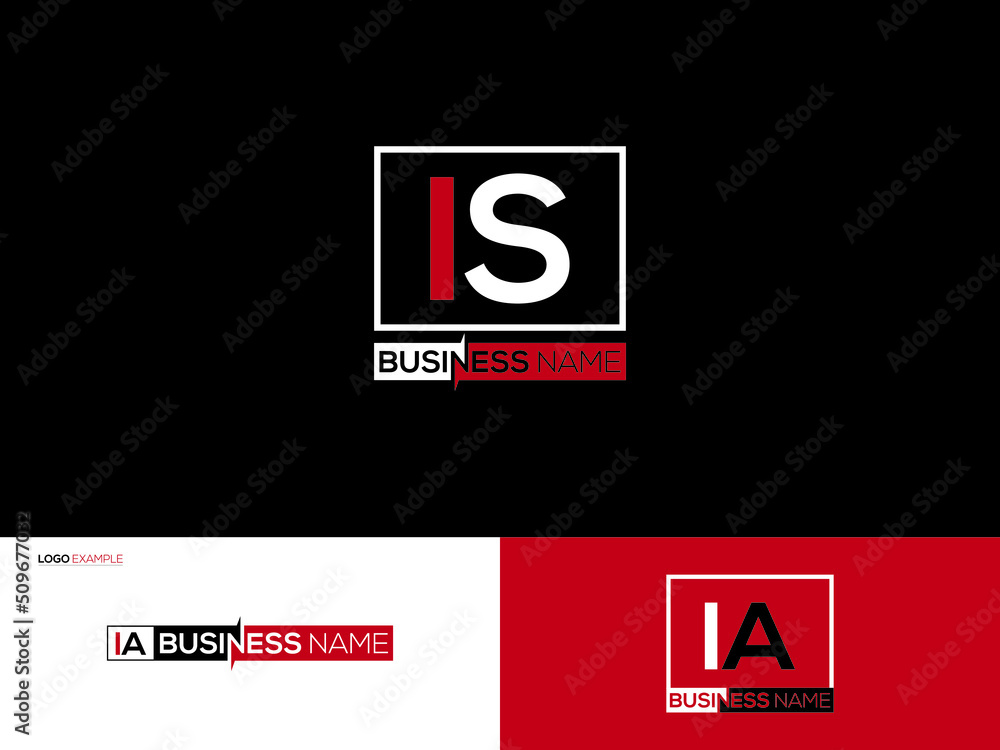 Initial IS Logo Image, Letter Is si Logo Icon Design For Your Product ...