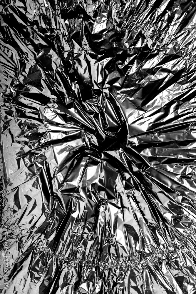 plastic bag texture metalic and background glossy polyethylene Stock ...