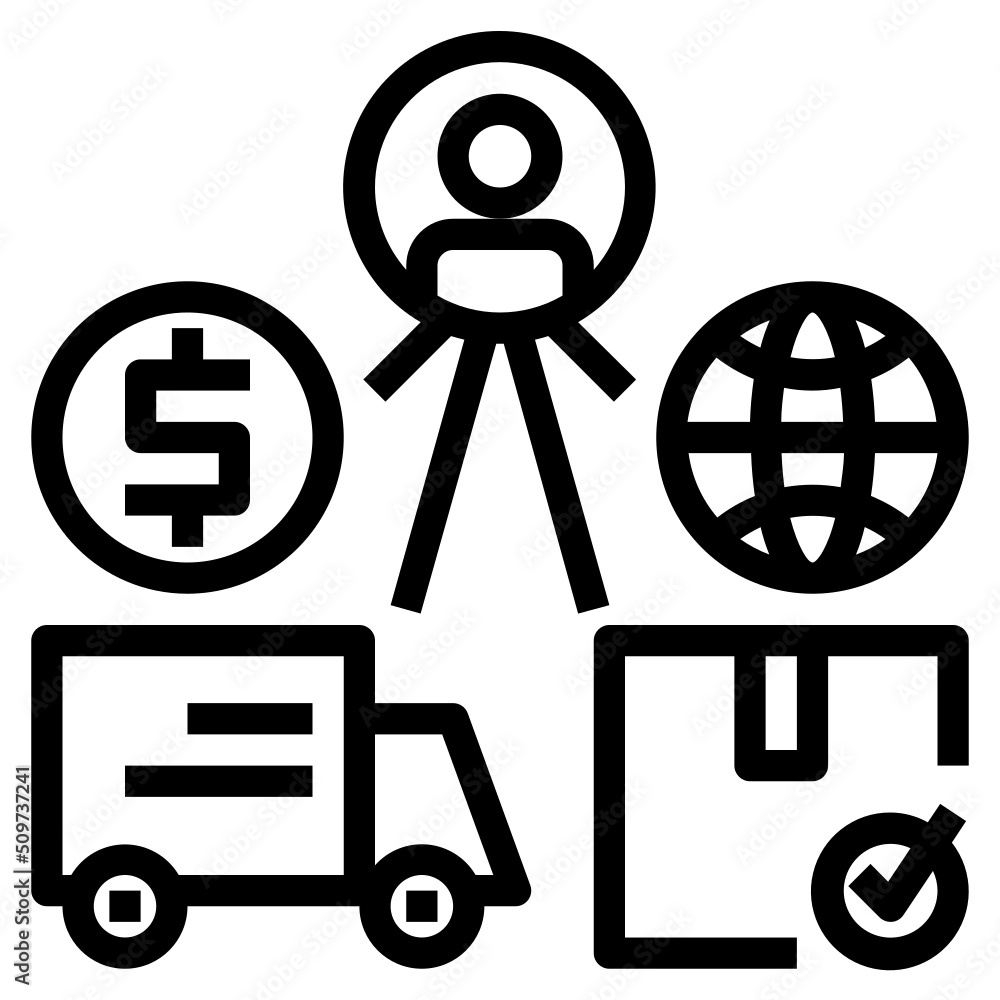 freight forwarder Stock Vector | Adobe Stock