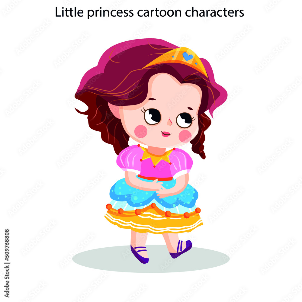 Princess Cartoon Characters Drawings