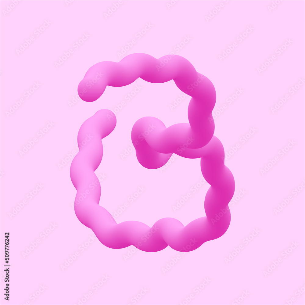 G letter pink cotton candy logo design. Vector shinny isolated font for ...