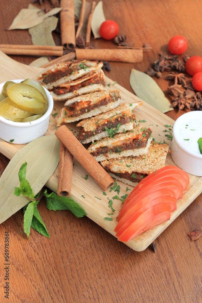 Traditional Arabic breakfast | Arabic food and drinks backgrounds ...