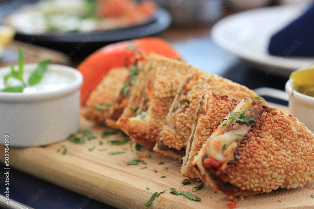 Traditional Arabic breakfast | Arabic food and drinks backgrounds ...