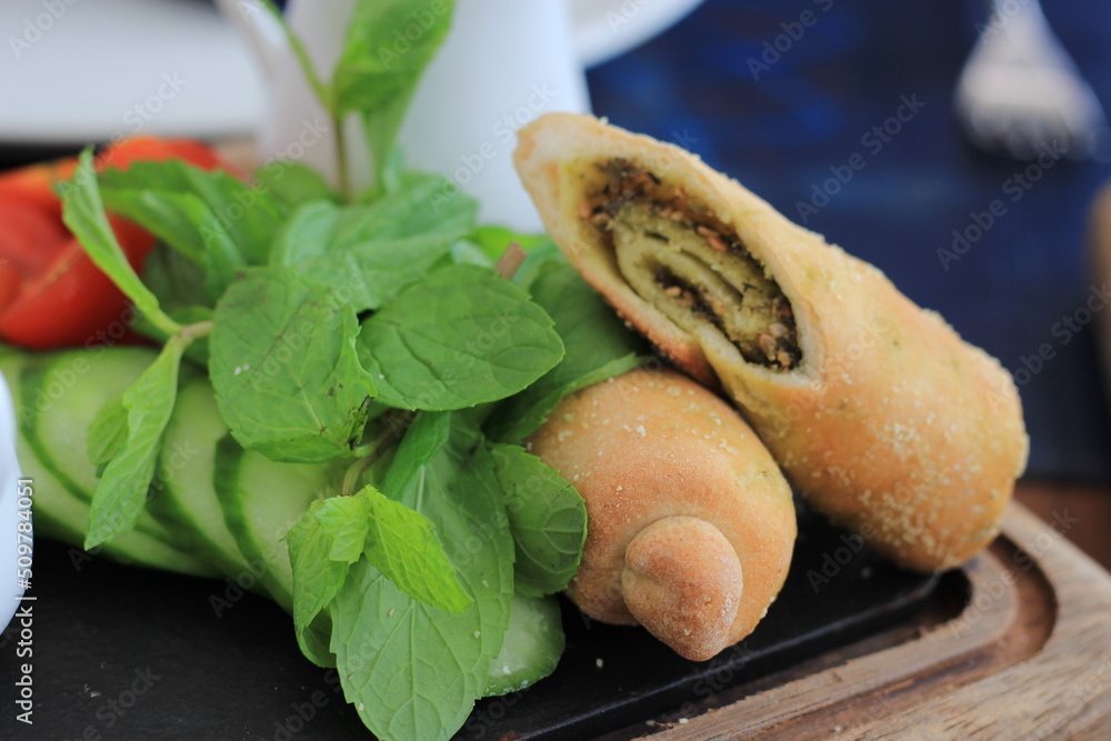 Traditional Arabic breakfast | Arabic food and drinks backgrounds ...